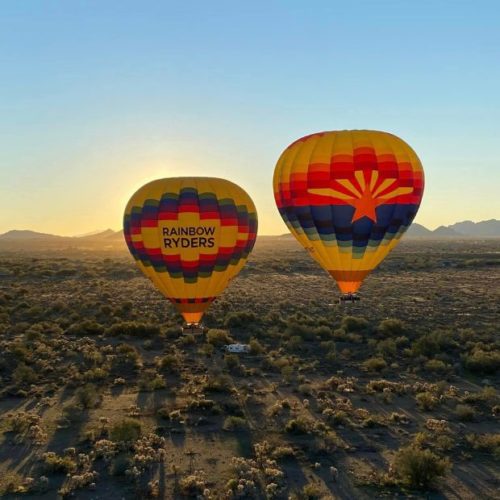 Hot Air Balloon Rides Phoenix & Scottsdale | Rainbow Ryders